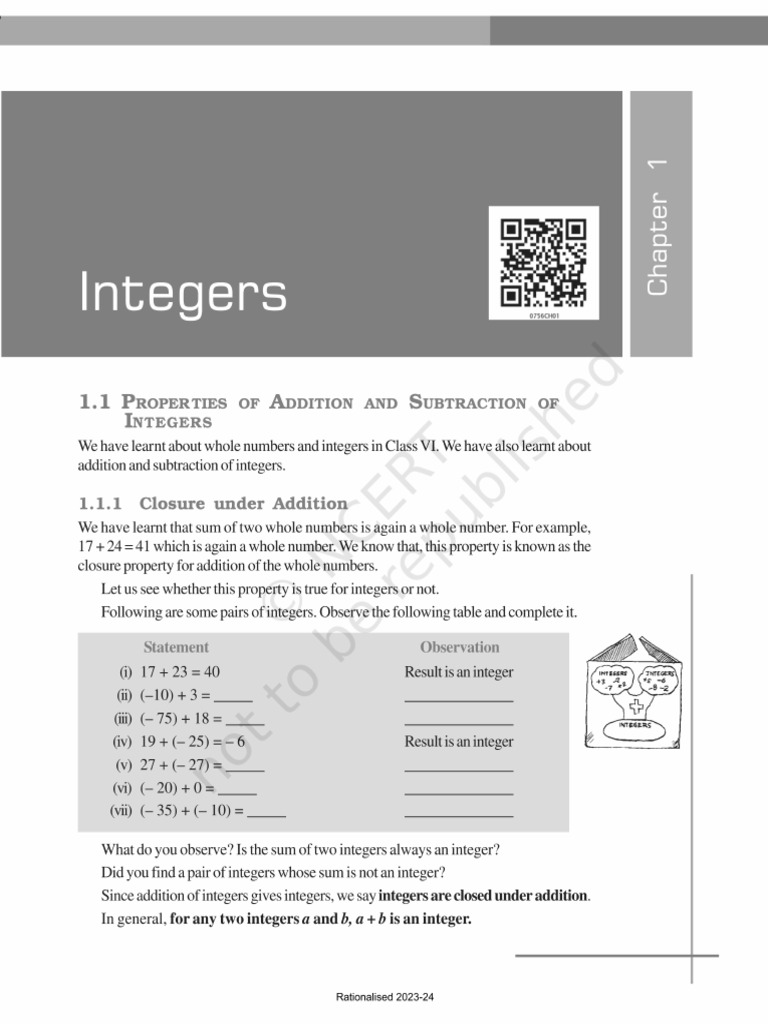 Integers | PDF