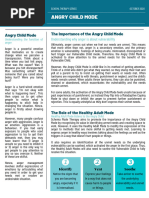 Mode Mapping in Schema Therapy Guide | PDF | Psychotherapy | Schema ...