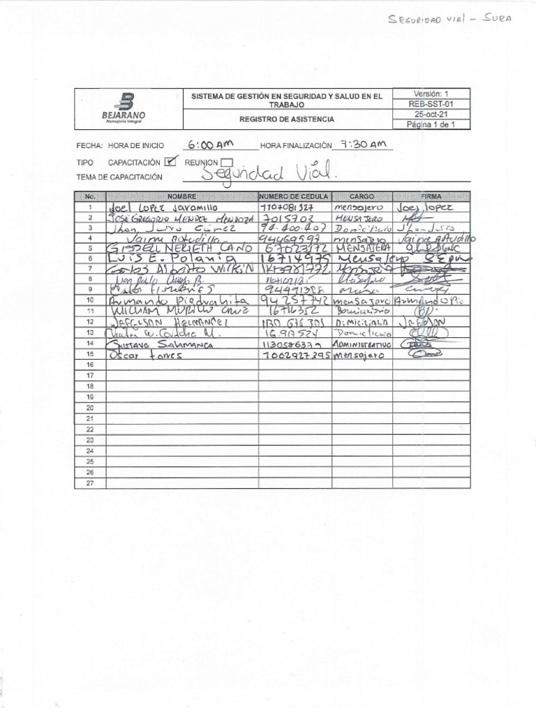 Capacitaciones Gus | PDF
