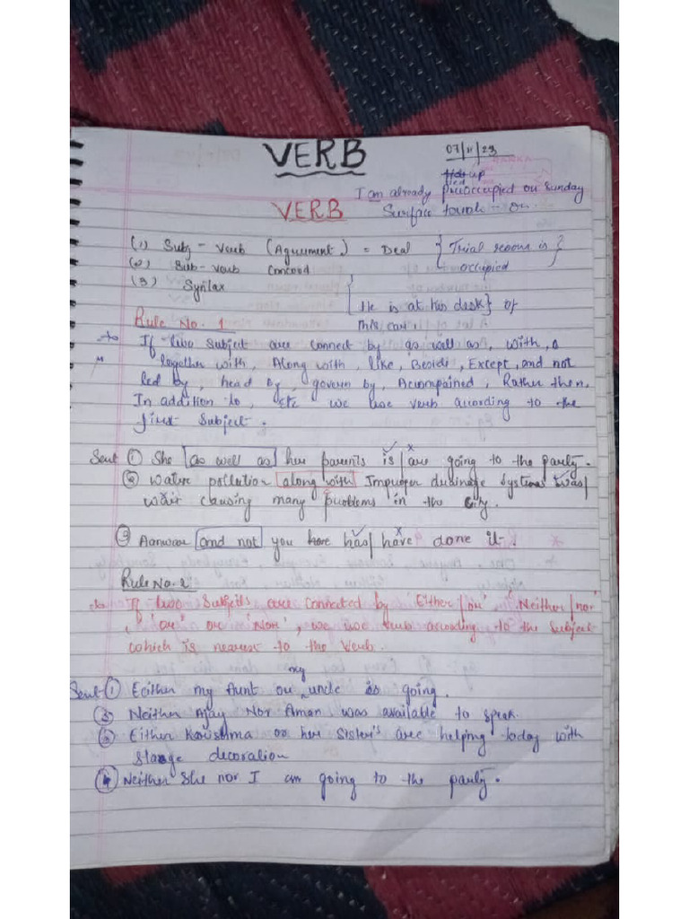 Verb Pdf