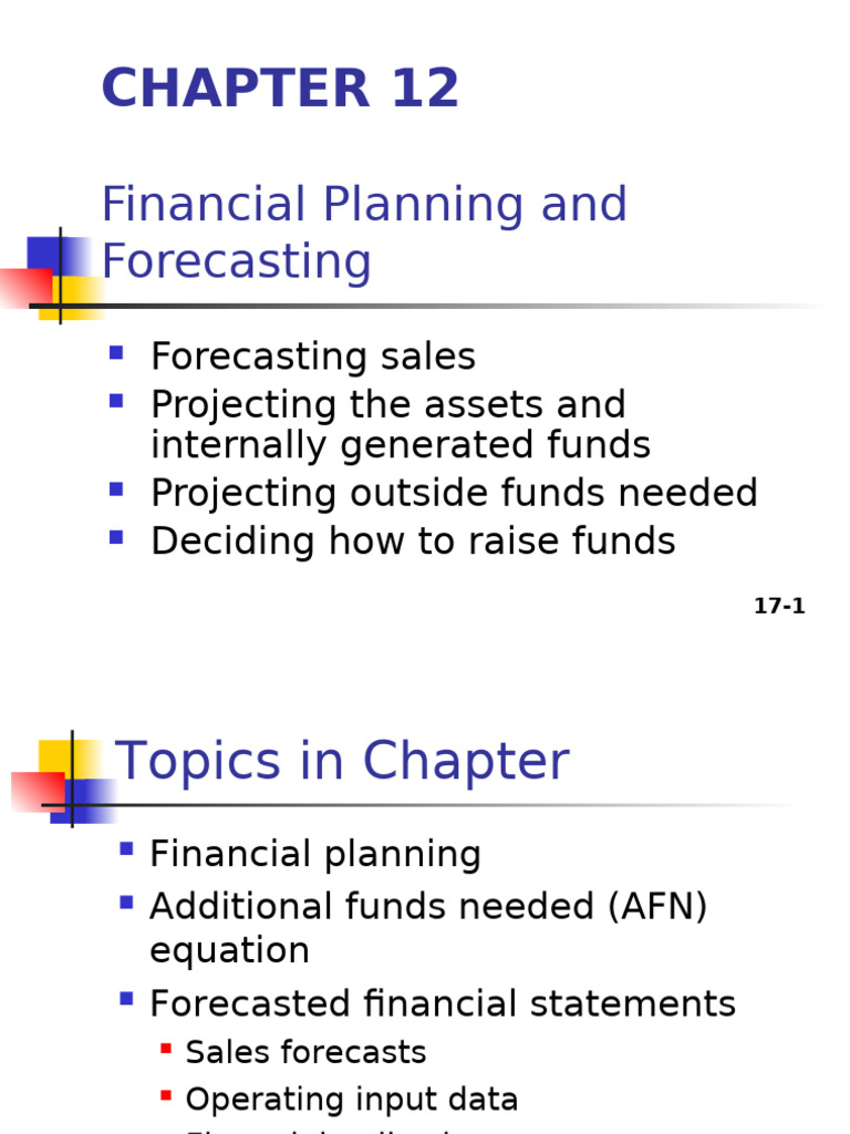 10 Financial Planning and Forecasting I 29032024 025508pm | PDF