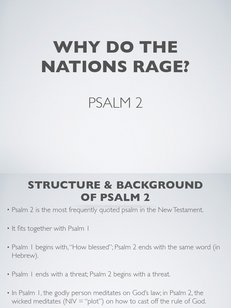 Psalms 2 - Keynote | PDF