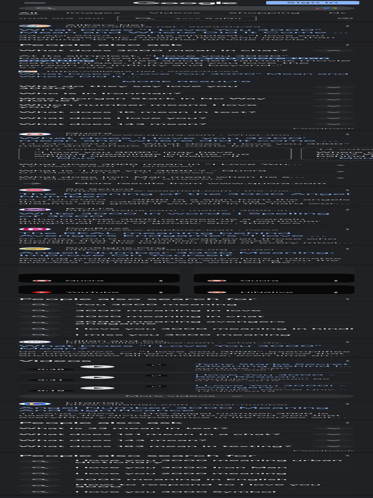 3000 Meaning - Google Search | PDF