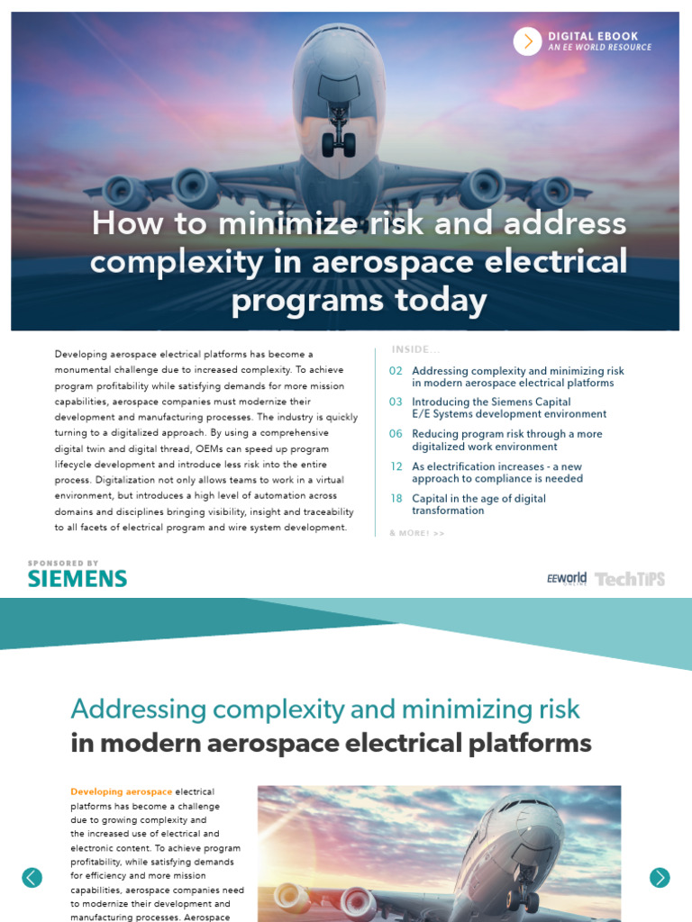 Minimize Risk and Address Complexity - Aerospace Ebook - Siemens | PDF ...