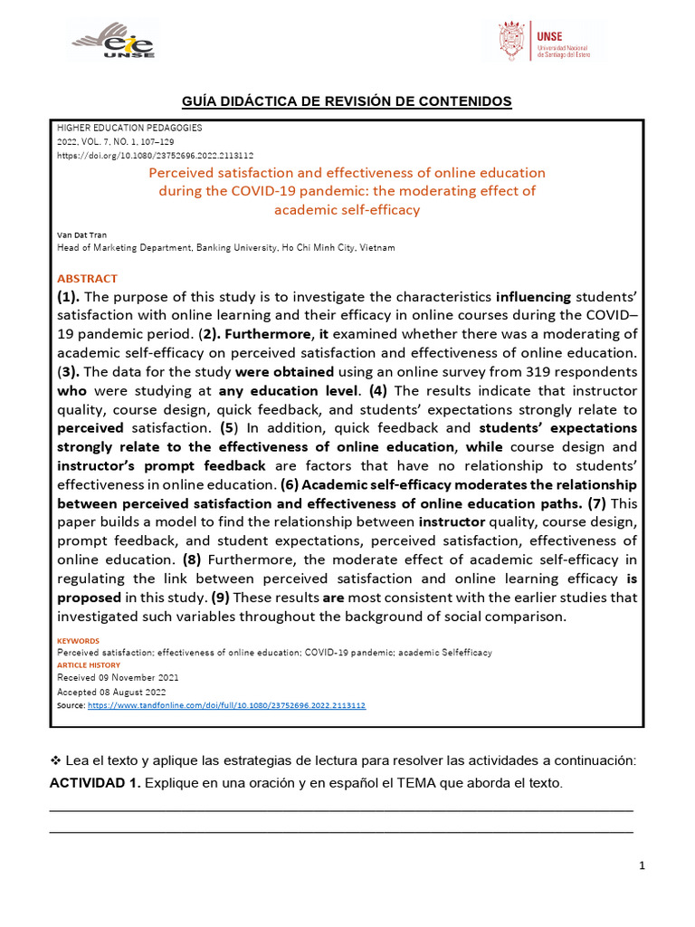 GUIA DIDACTICA DE REVISION DE CONTENIDOS-stds-ok | PDF