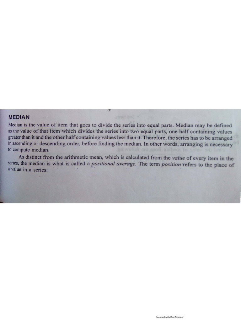 Median | PDF