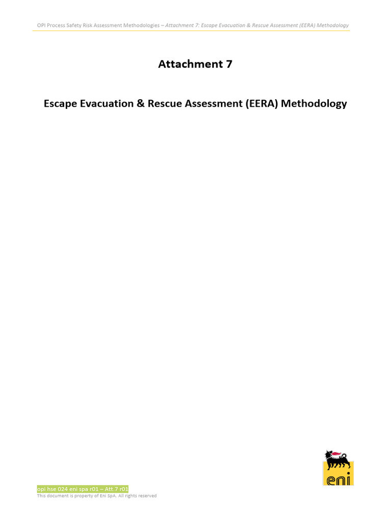All. 7 Opi - Hse - 024 - Eni - Spa - r01 - EN EERA | PDF