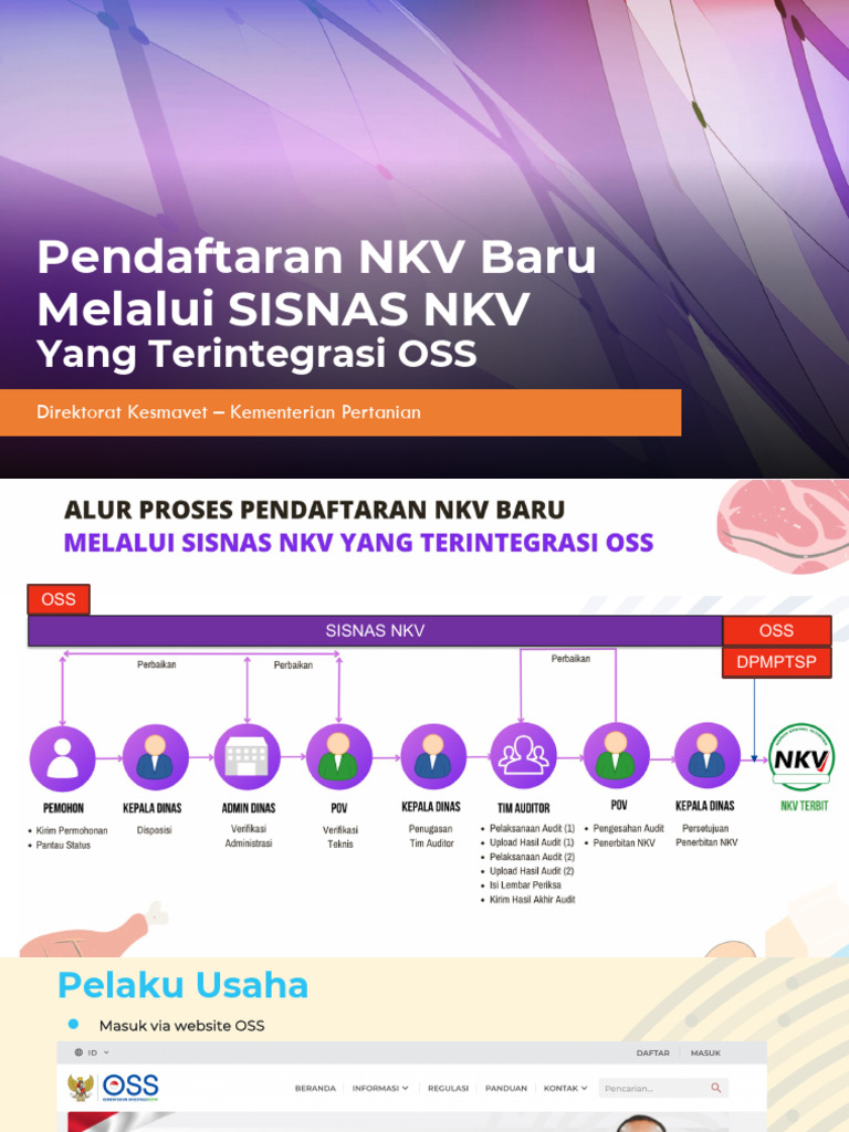 NKV - Siklus OSS v2023 Sosialisasi PTSP | PDF