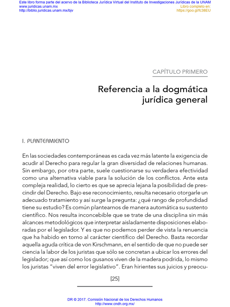Filosofia La Dogmatica Juridica | PDF