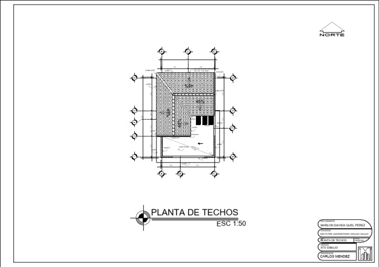 Planta de Techos 5to2 | PDF