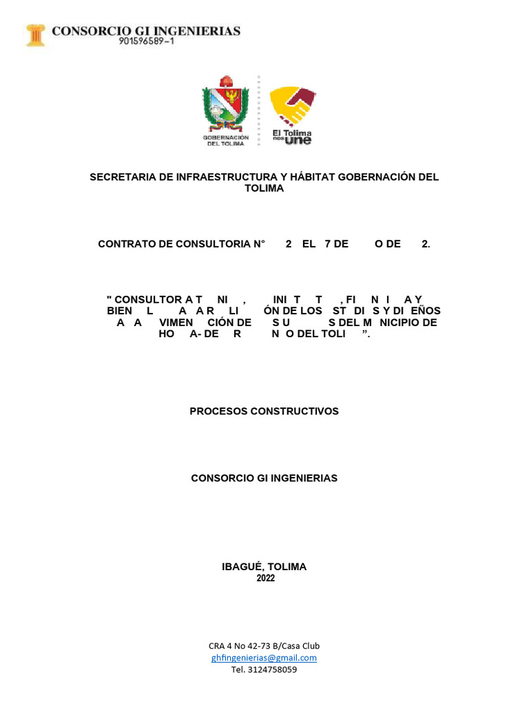 Proceso Constructivo 2 | PDF