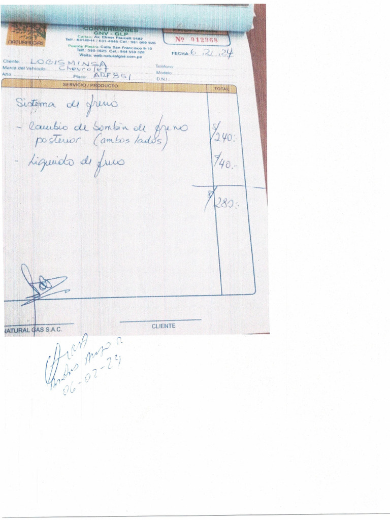 Servicio Rep. Sistema Frenos Arf-851 | PDF