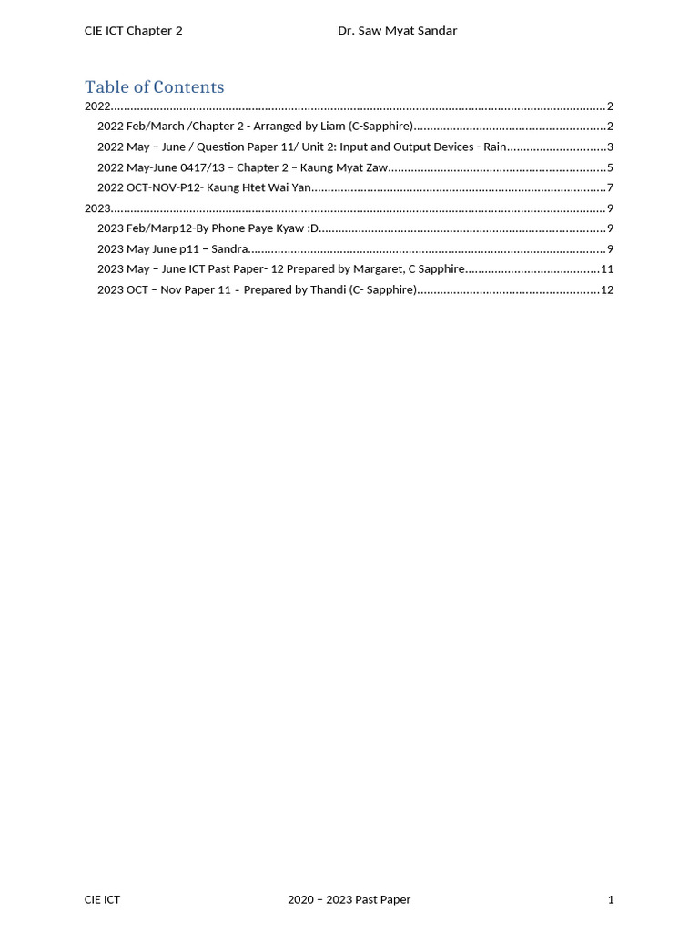 Chapter2 PP 2022 2023 | PDF