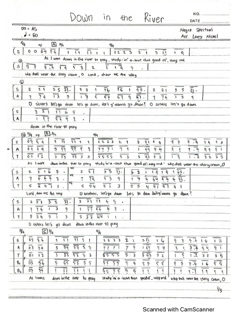 Down in The River | PDF