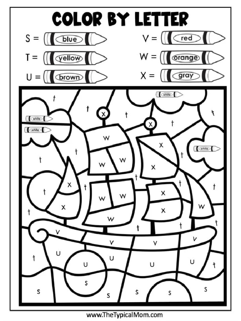 Color by Letter | PDF