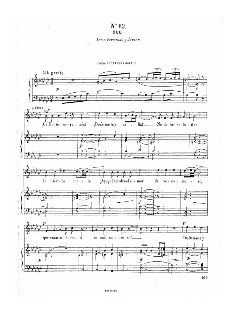 Luisa-Fernanda-Piano - Duo Luisa y Javier | PDF