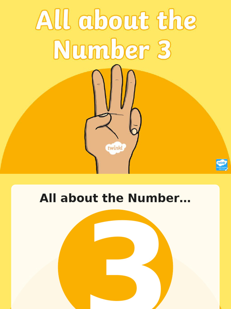 All About The Number 3 Powerpoint | PDF