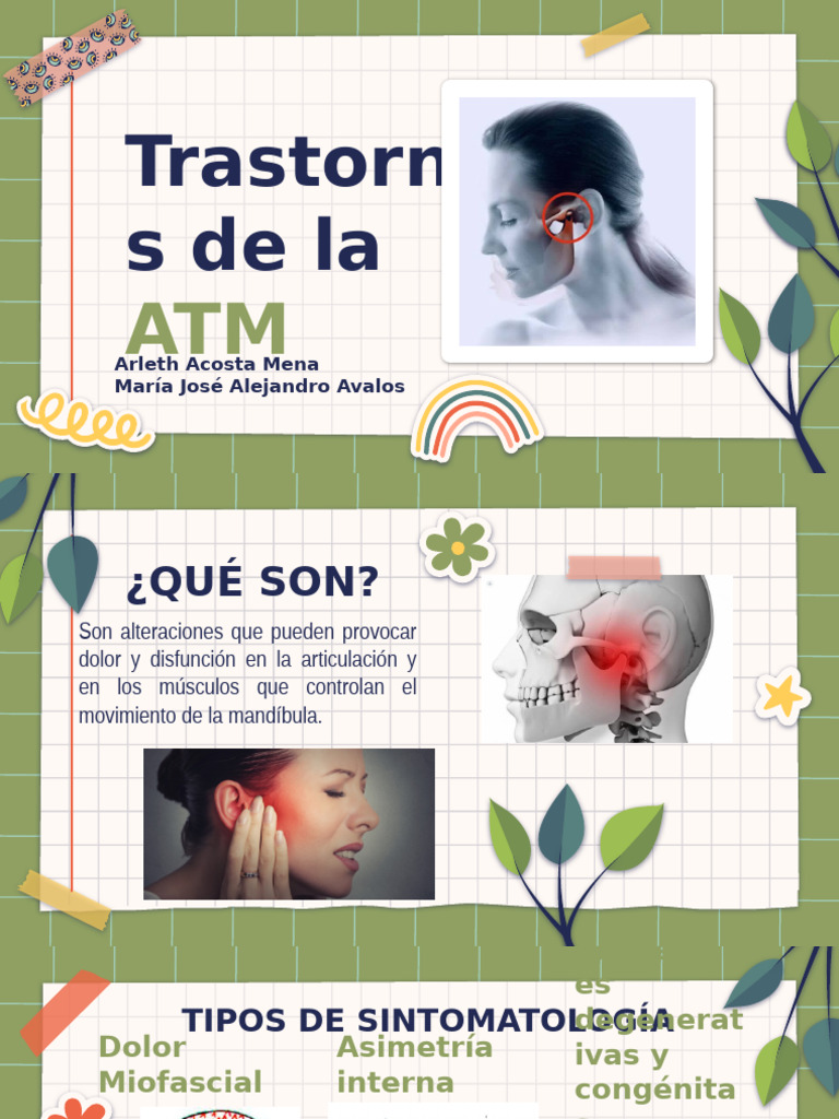 Trastornos ATM (RESUMIDO) | PDF
