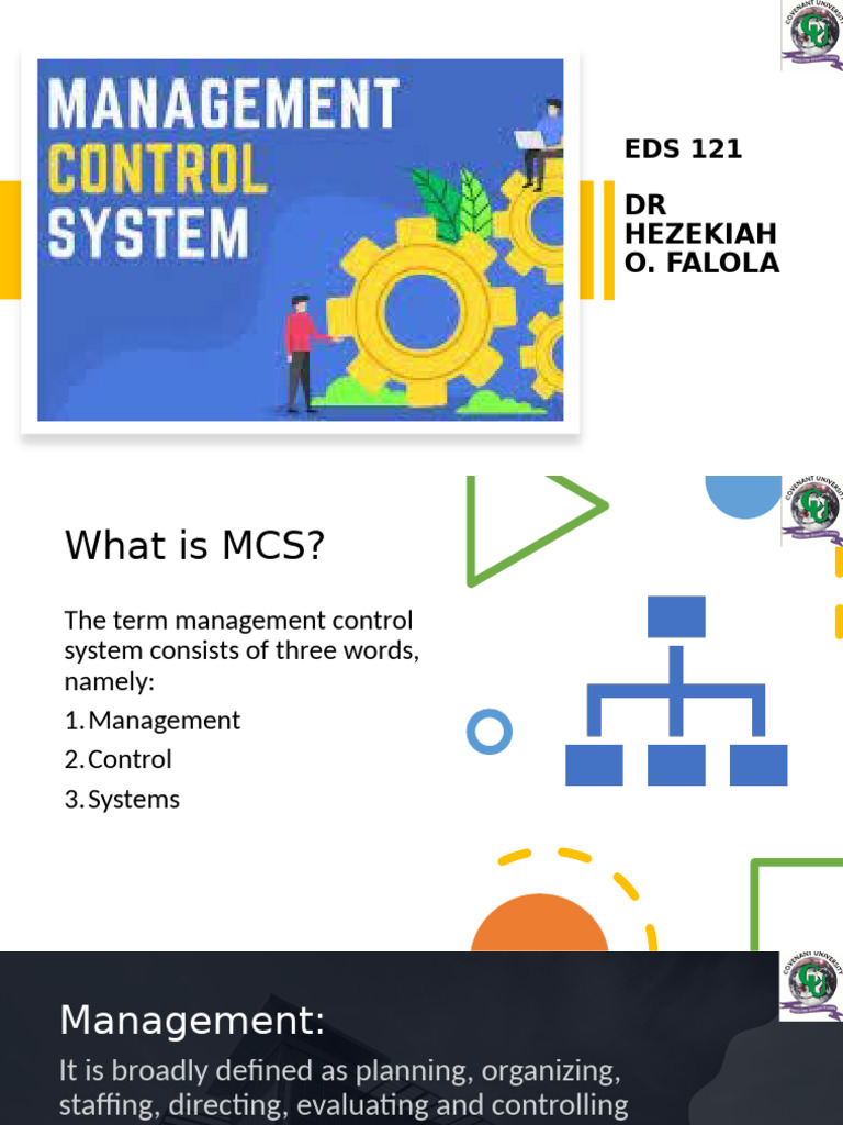 Eds121 - MGT Control System | PDF