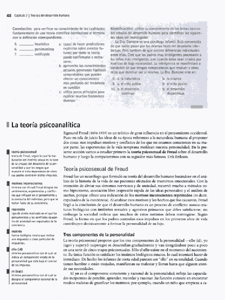 Psicología Del Desarrollo Infancia y Adolescencia | PDF