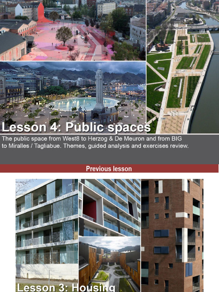 ENG - Lesson 4 - Public Spaces | PDF