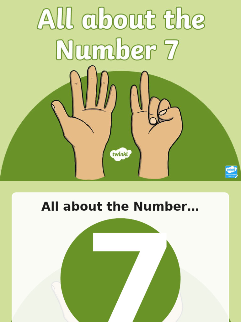 All About The Number 7 Powerpoint | PDF