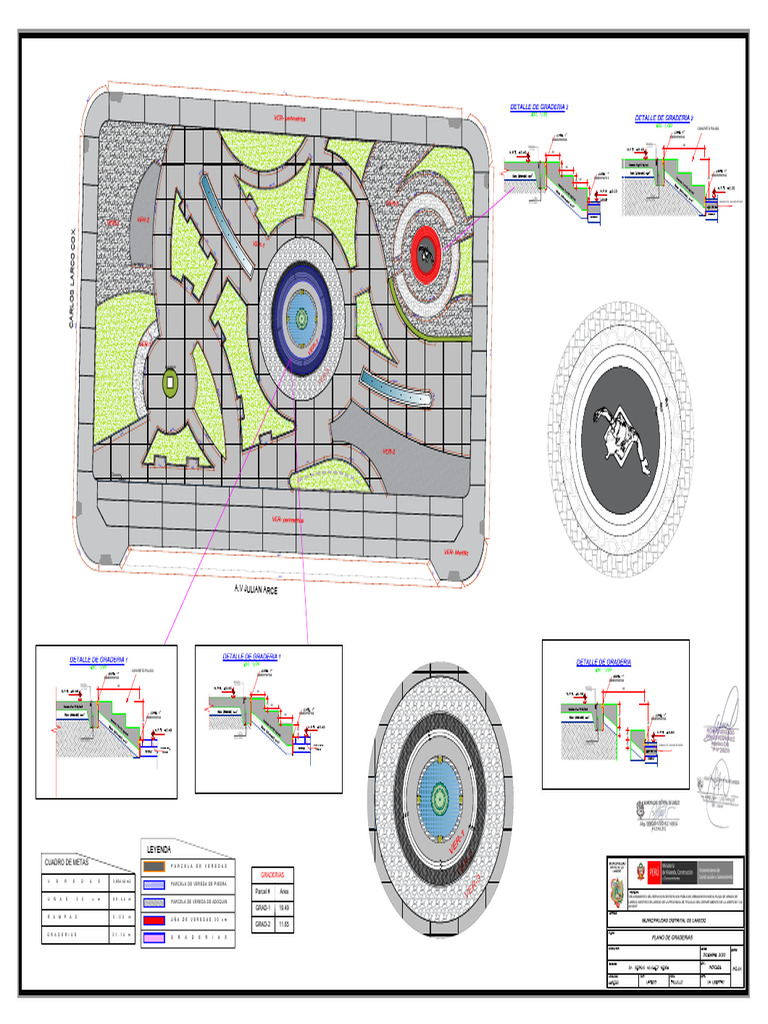 12 Plano de Graderias | PDF