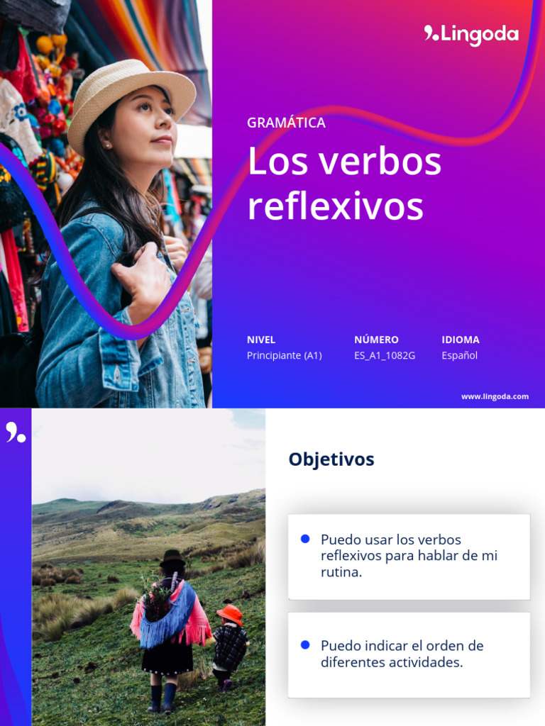 Reflexive Verbs Practica | PDF | Lingüística | Relaciones personales ...