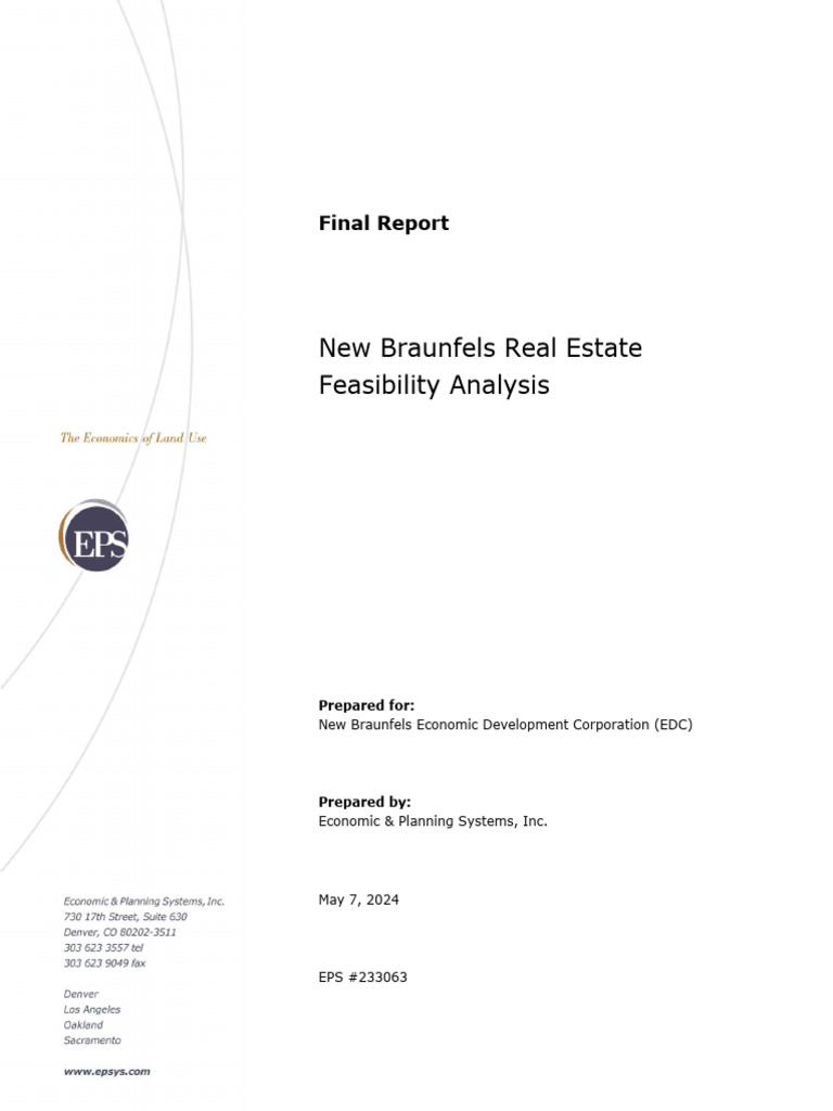 Real Estate Feasability Analysis | PDF
