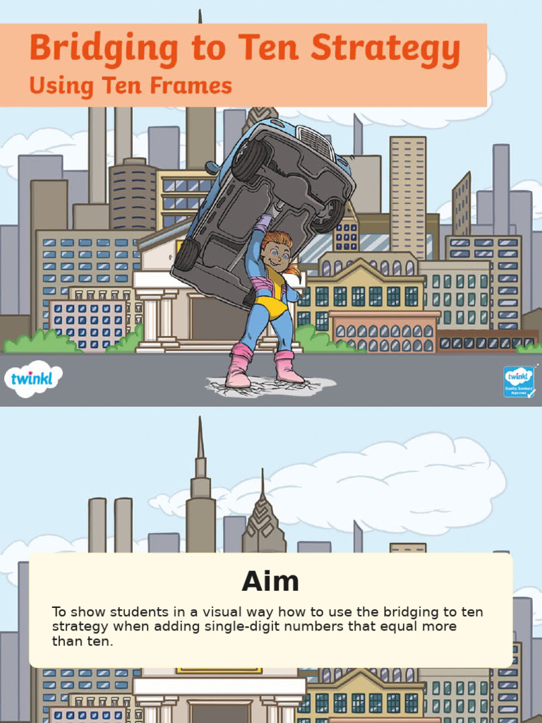Au N 2549079 Bridging Ten With Ten Frames Powerpoint - Ver - 3 | PDF