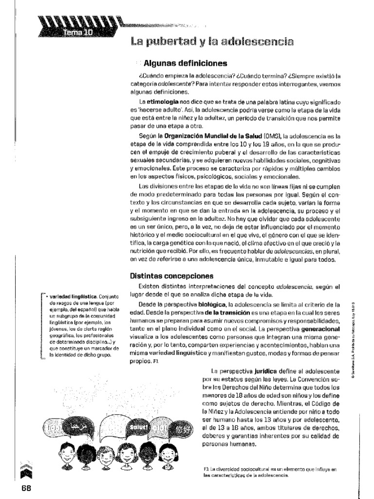 Pubertad y Adolescencia | PDF