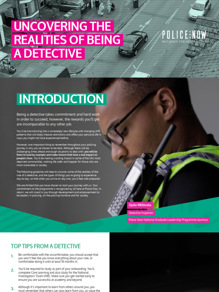 Realities of Being a Detective | PDF | Detective | Police