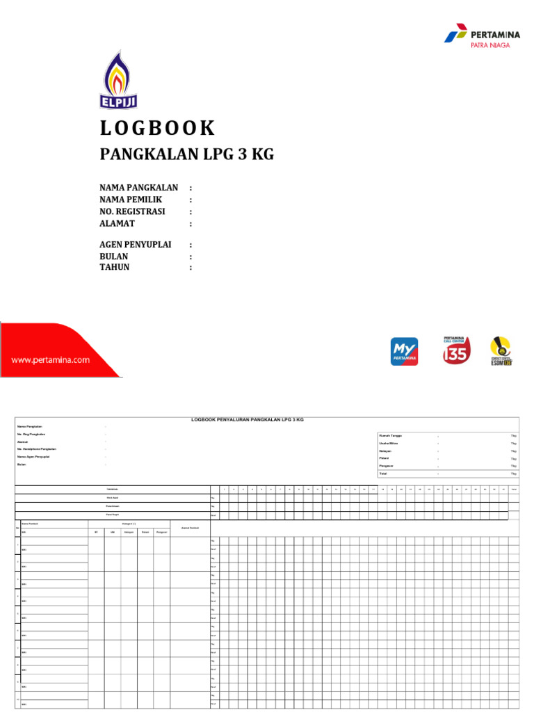 Logbook 2024 - 15 Halaman | PDF