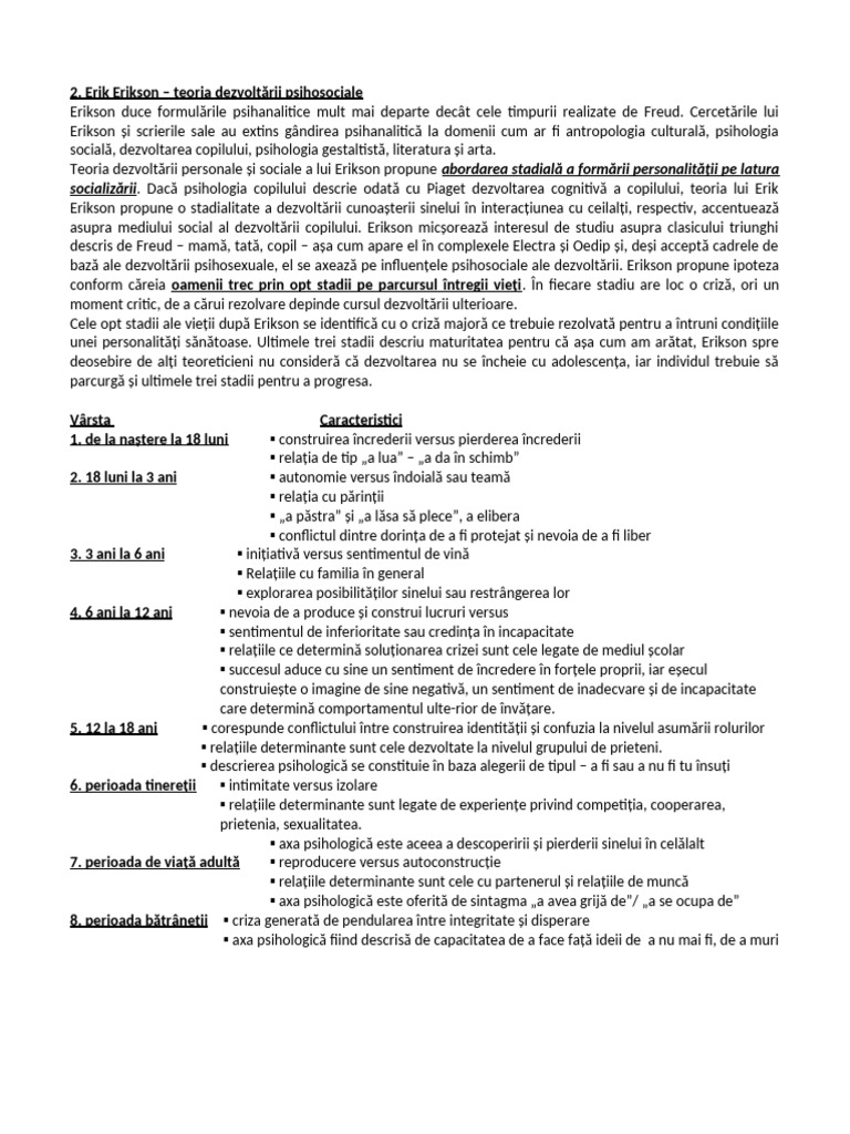 Erikson - Material Trasca | PDF