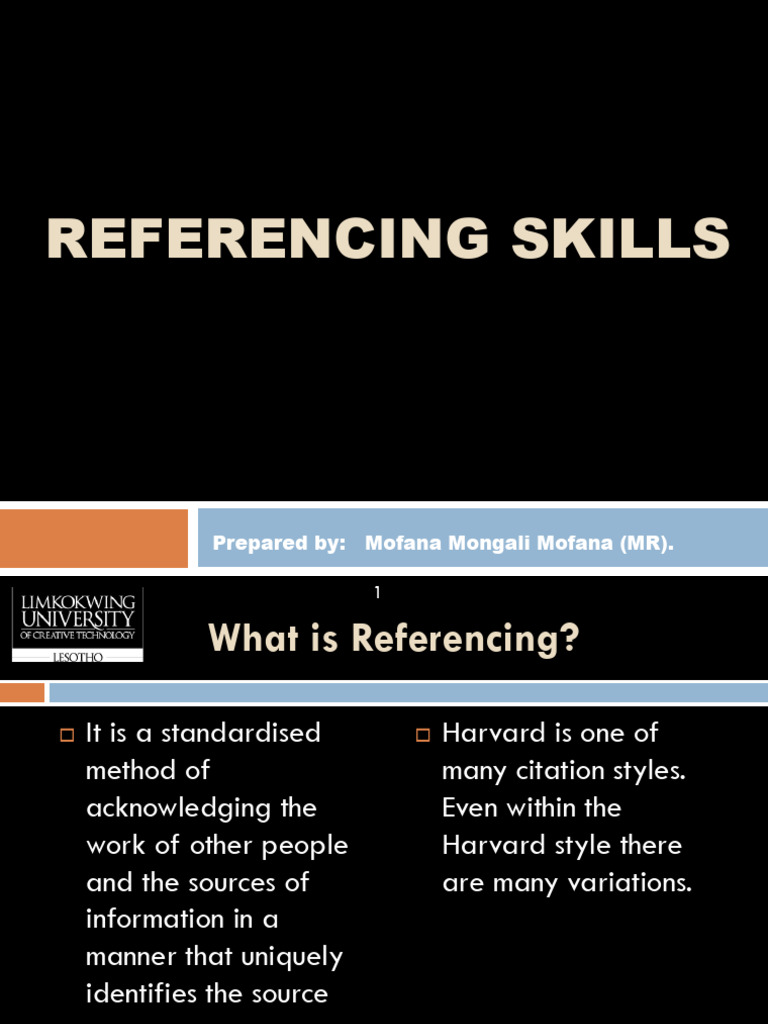 Harvard Referencing Method2023 | PDF