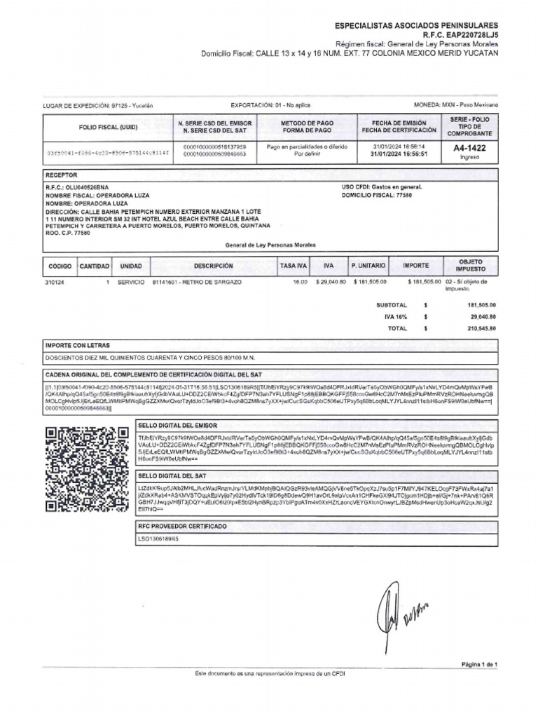 Notas Sargazo Num 2a | PDF