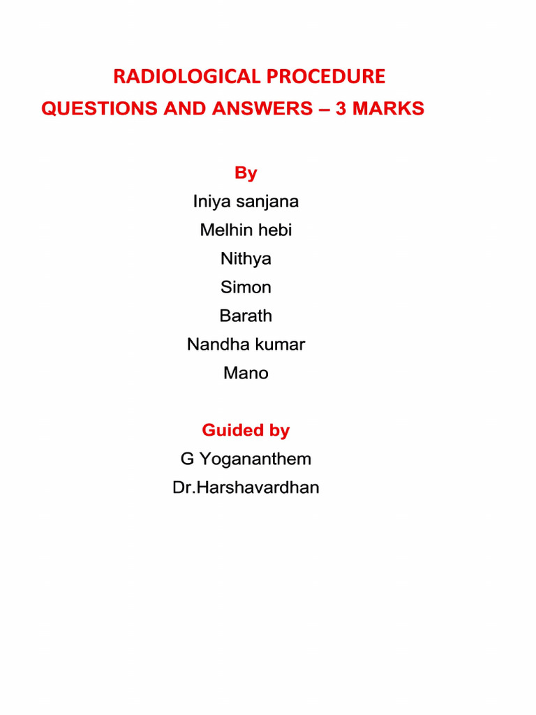 Contrast 3 Marks | PDF