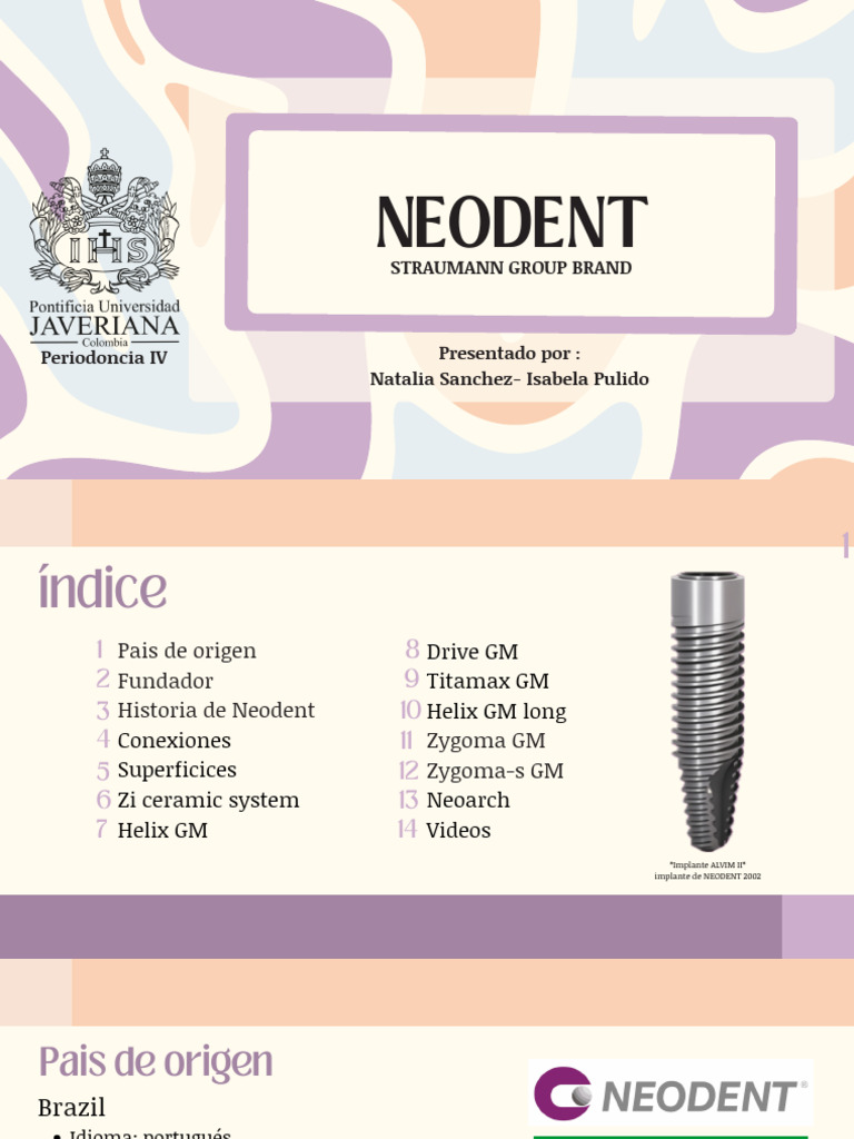 Implantes Neodent | PDF