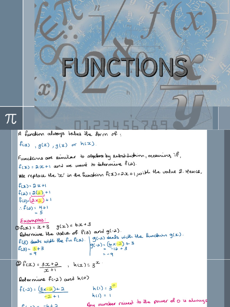 Functions and Graphs PDF | PDF