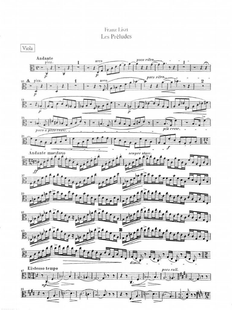 Liszt Les Preludes | PDF