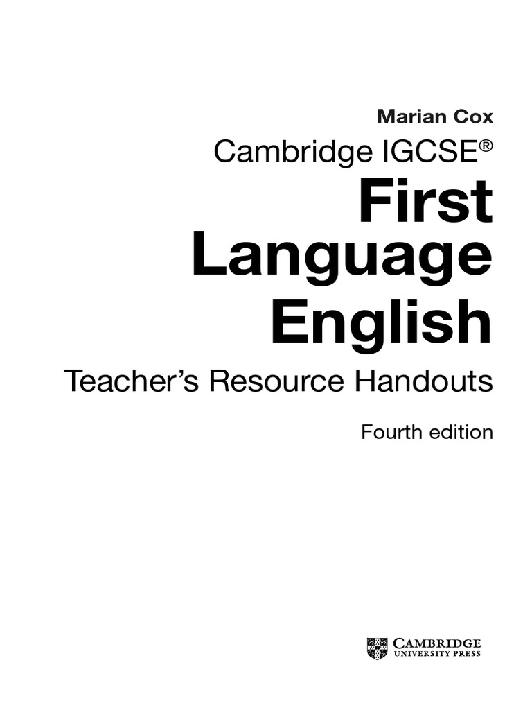 IGCSE_FLE_TR_ALL_Handouts | PDF