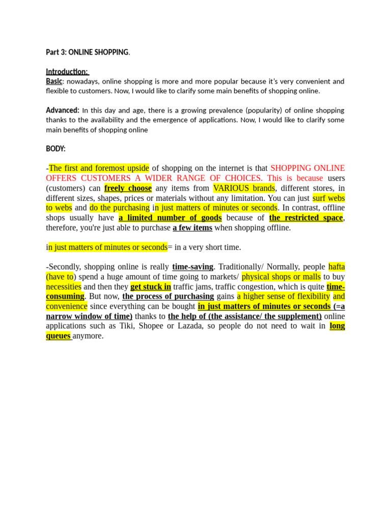 Part 3 k108 Shopping Online | PDF