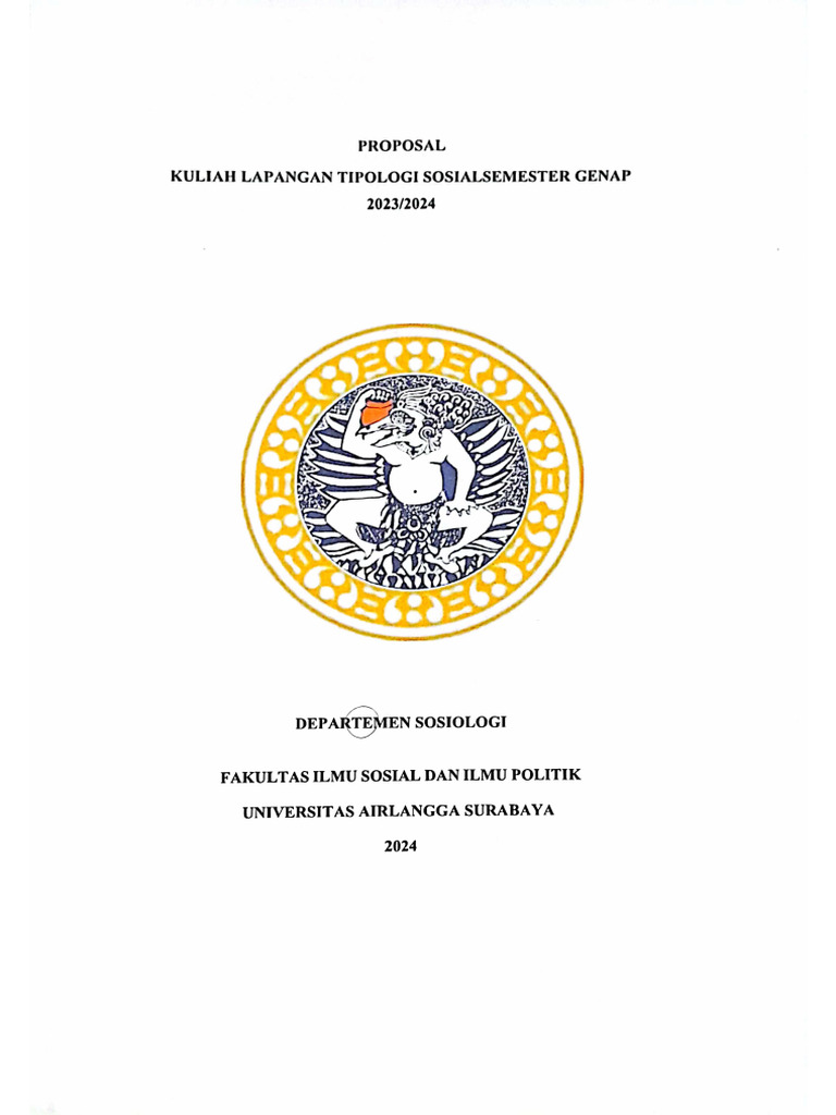 Proposal Tipsos 2024 | PDF