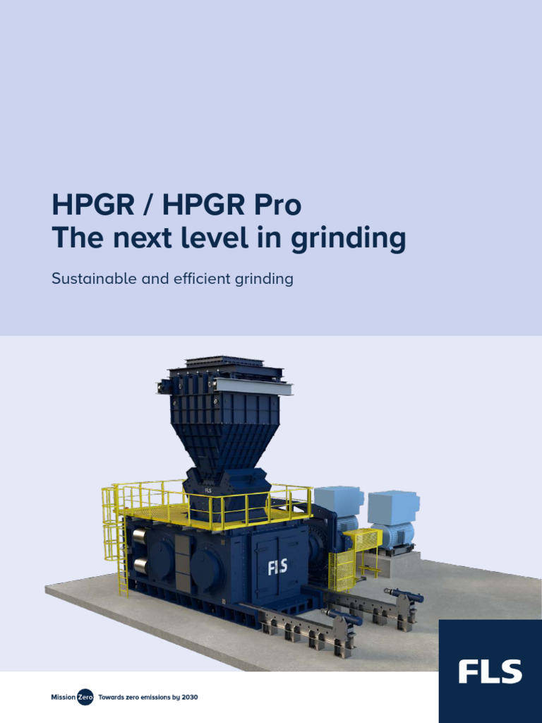 HPGR - and HPGR Pro - High Pressure Grinding Roll - Brochure | PDF