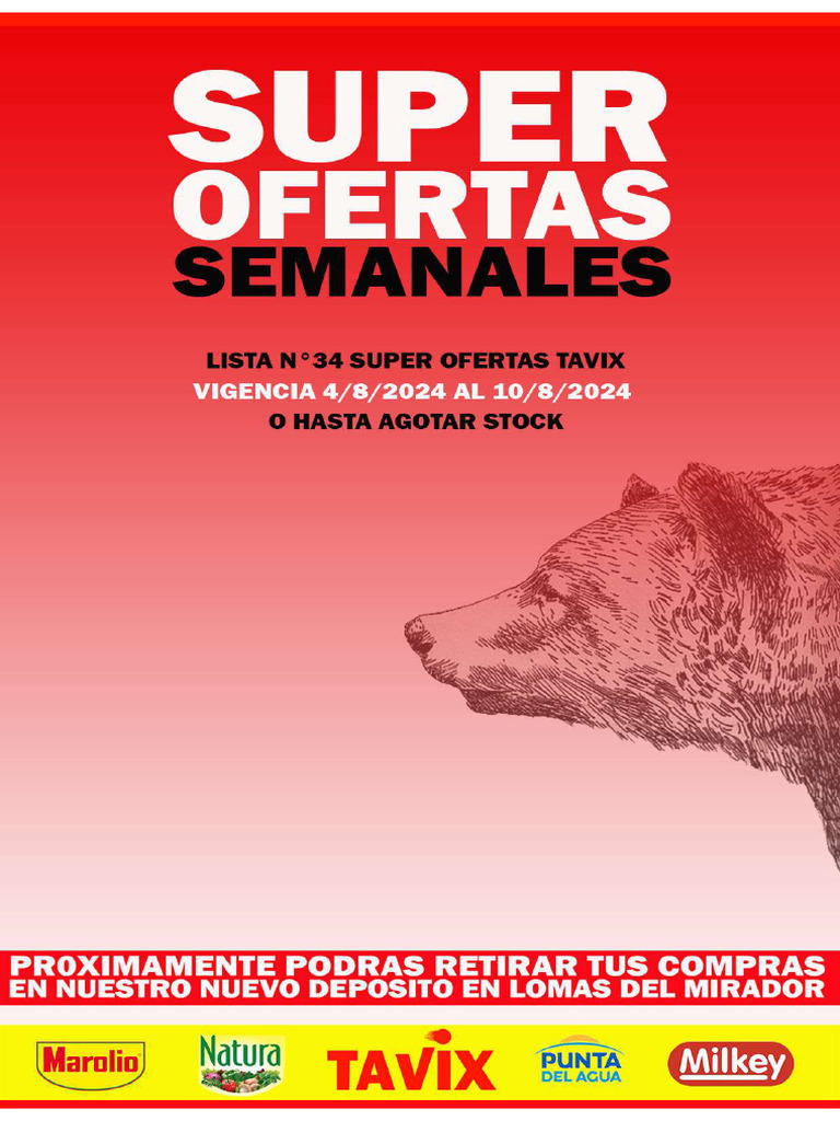 Lista 34 Super Ofertas Tavix | PDF