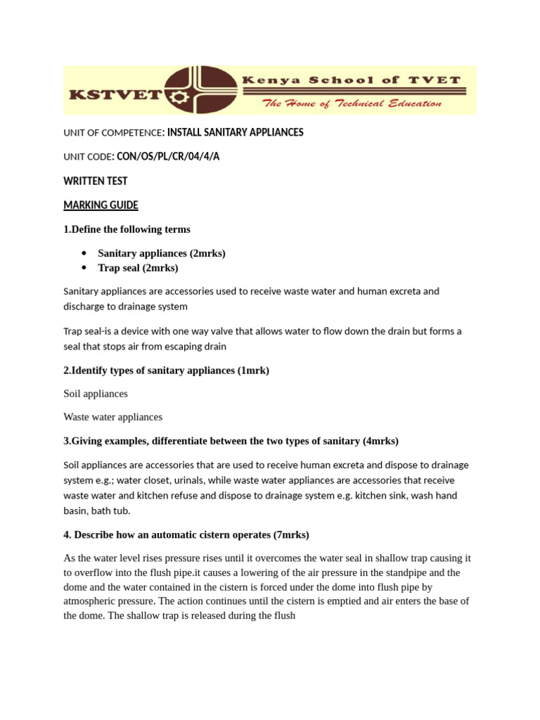 Jane Marking Guide | PDF