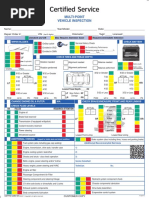 EV PDI PDS Sheet - v2 | PDF | Headlamp | Automotive Industry
