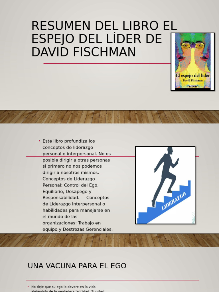 Resumen Del Libro El Espejo Del Líder | PDF