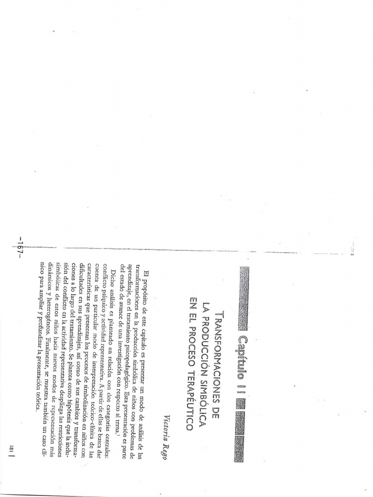 Copia de Rego V. Transformaciones de la produccion simbolica | PDF