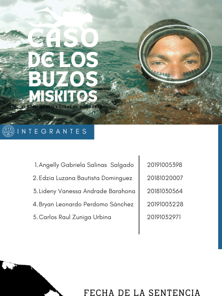 Caso de Los Buzos Miskitos (Lemoth Morris y Otros) vs. Honduras | PDF